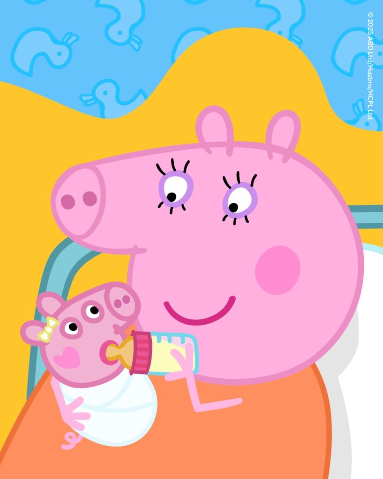 Peppa Pig evoluciona: conoce a Evie, la nueva integrante de la familia